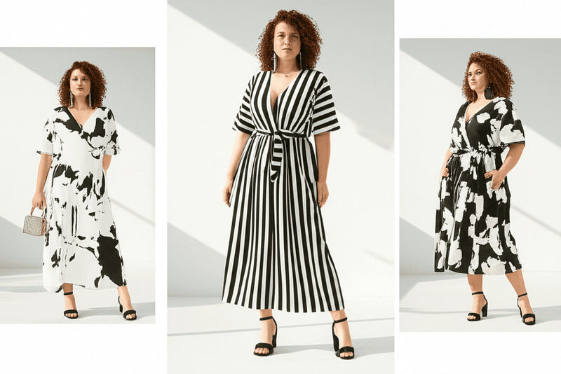 Plus Size Clothing Style – Dress Styles For Chubby Woman | Pluch Designs